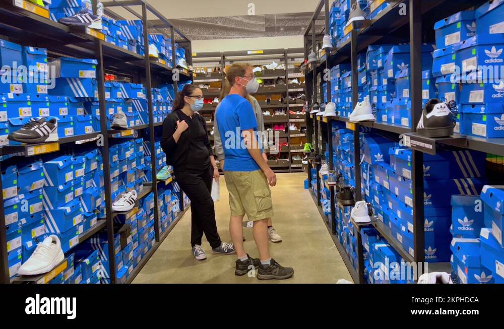Adidas outlet store storefront Stock Videos & Footage - HD and 4K Video ...