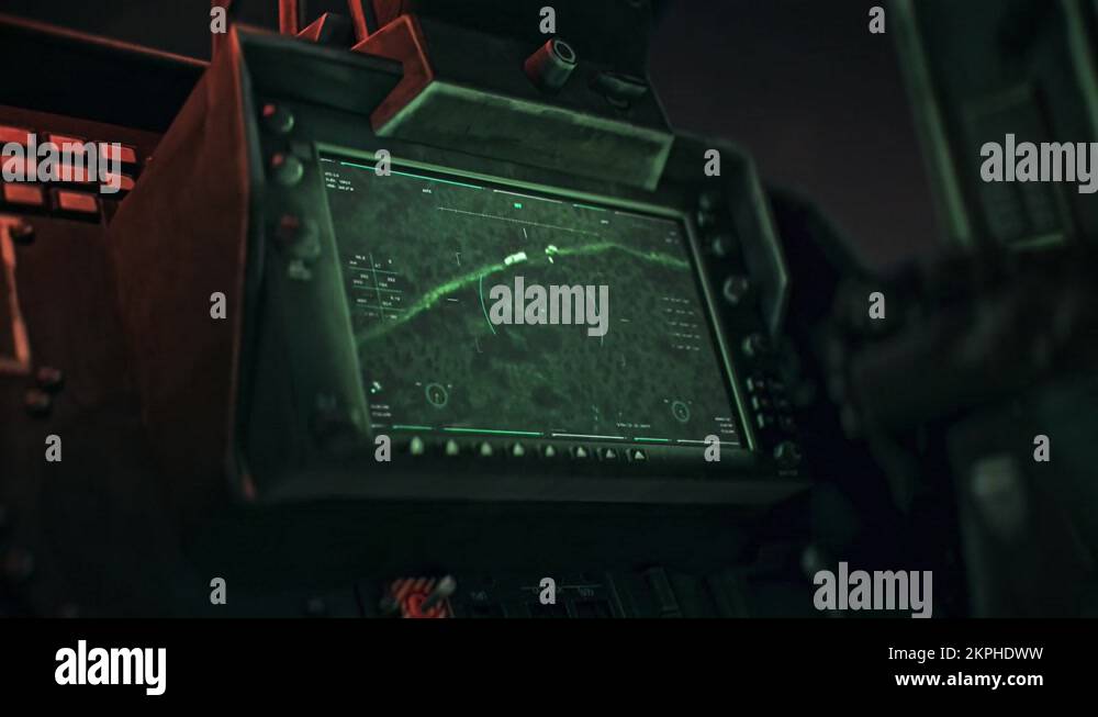 Weapon interface is shooting a missile on the rival forces military ...