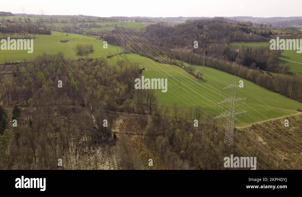 Long power lines Stock Videos & Footage - HD and 4K Video Clips - Alamy