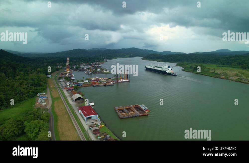Panama canal aerial view Stock Videos & Footage - HD and 4K Video Clips ...