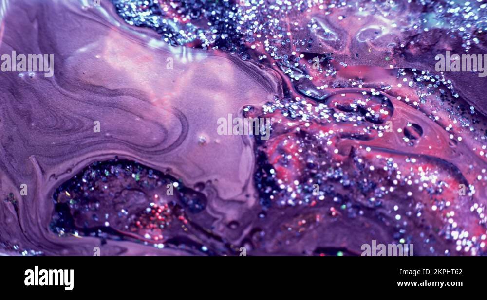 Glitter paint flow ink Stock Videos & Footage - HD and 4K Video Clips ...