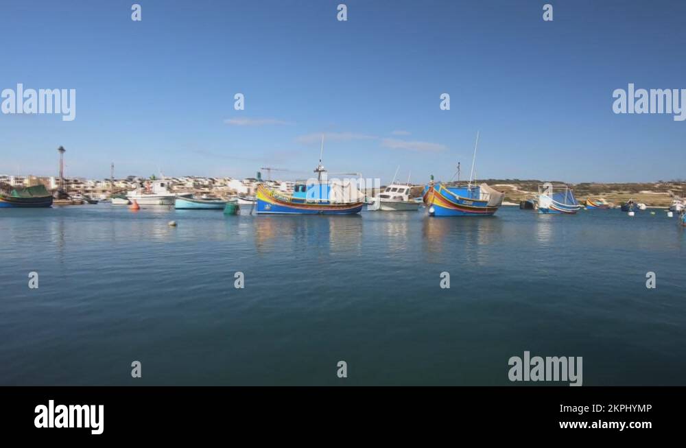 Traditional colourful boats Stock Videos & Footage - HD and 4K Video ...