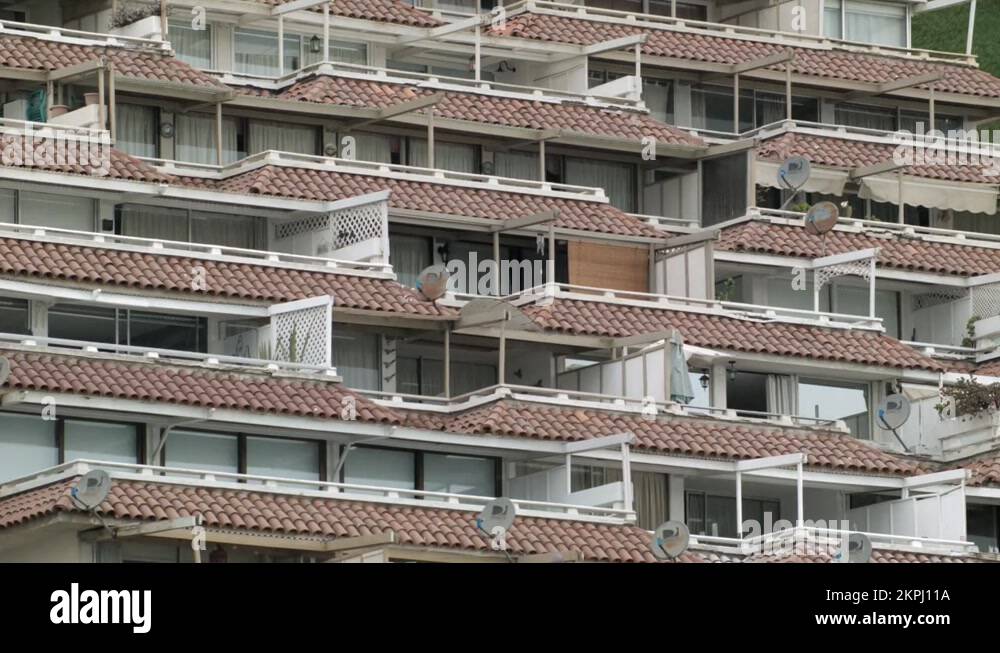 Facade an apartment block balconies Stock Videos & Footage - HD and 4K ...