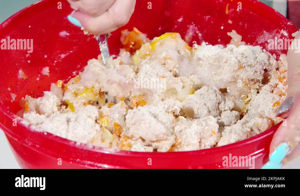 Cooking fish balls with ingredients with vegetables Healthy food step ...