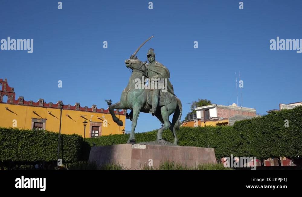 Gen Allende Statue - San Miguel de Allende, Guanajuato, MX - December ...