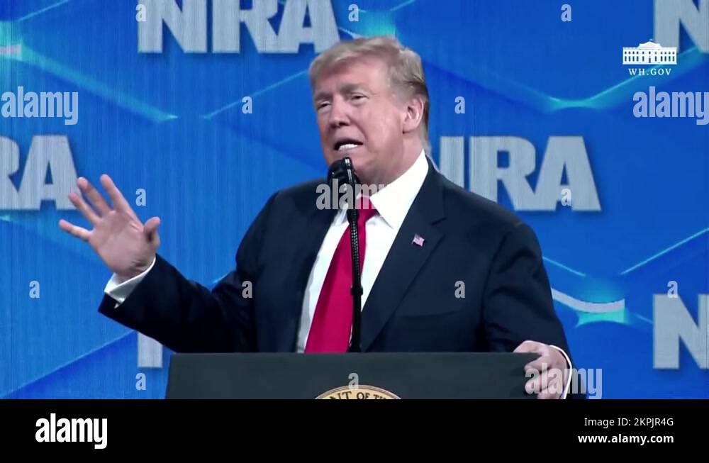 President Donald Trump Speech NRA 2019 - Says he will protect Second ...