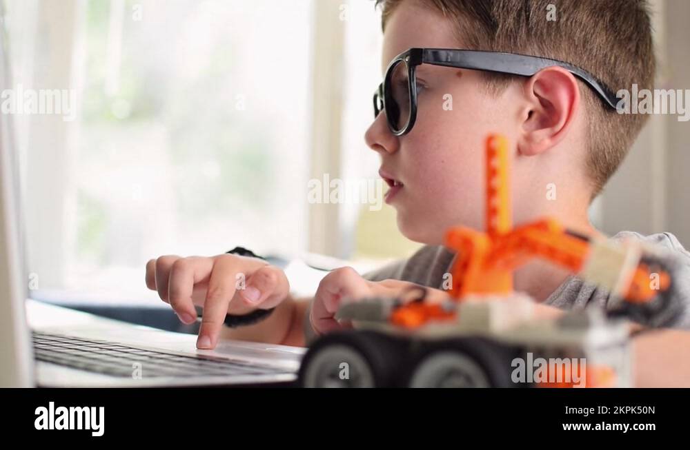 Boy genius robot Stock Videos & Footage - HD and 4K Video Clips - Alamy