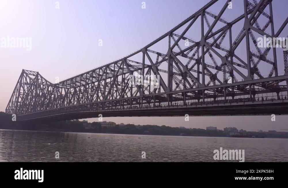 Howrah Bridge is a continental bridge built in 1943. One and a half ...
