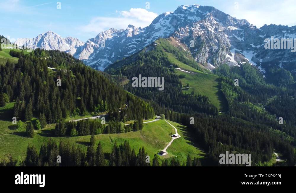 Snow valley peak aerial Stock Videos & Footage - HD and 4K Video Clips ...