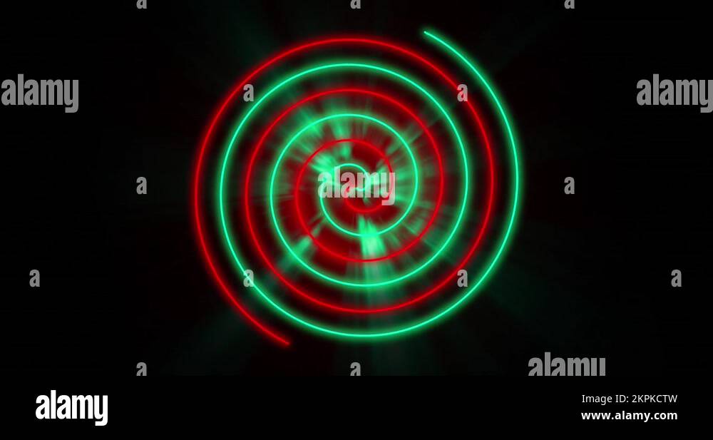 Animation glowing red green circles Stock Videos & Footage - HD and 4K ...
