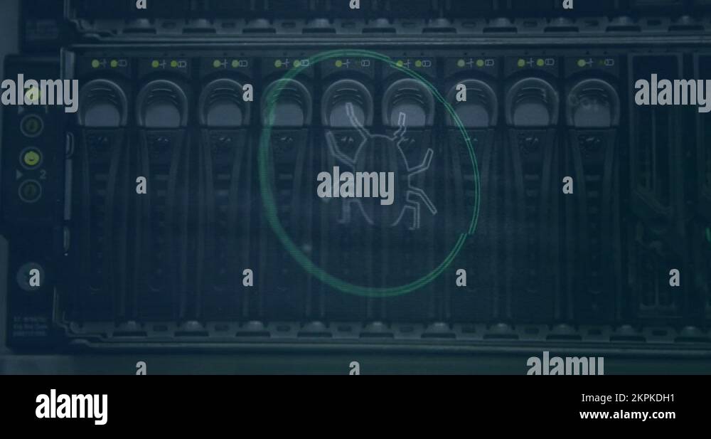 Tech bug vector Stock Videos & Footage - HD and 4K Video Clips - Alamy