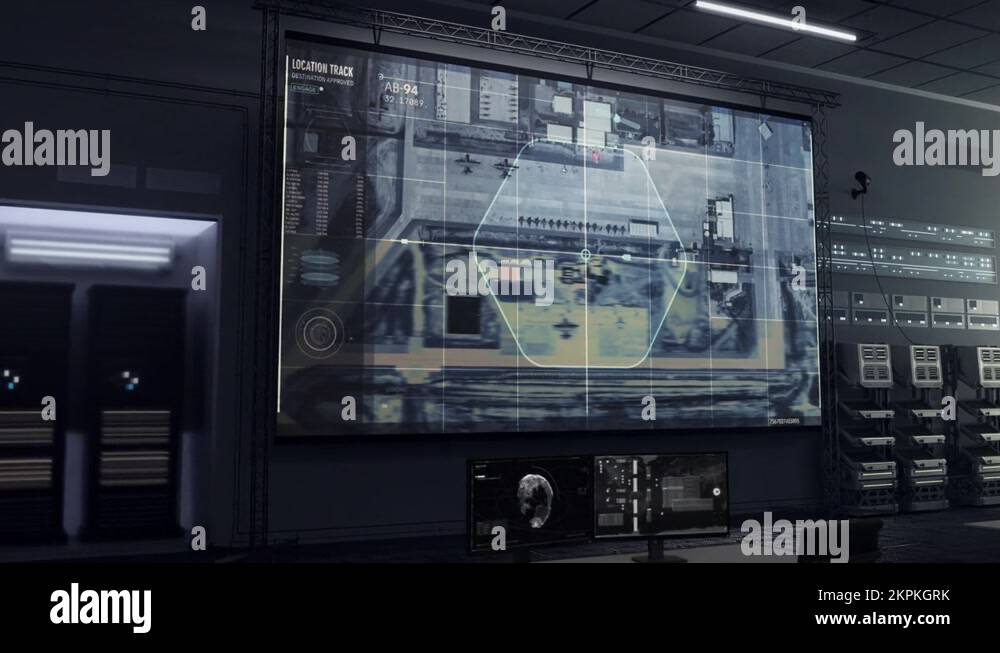 Spy tracking scanner identifies the military planes at the rival ...