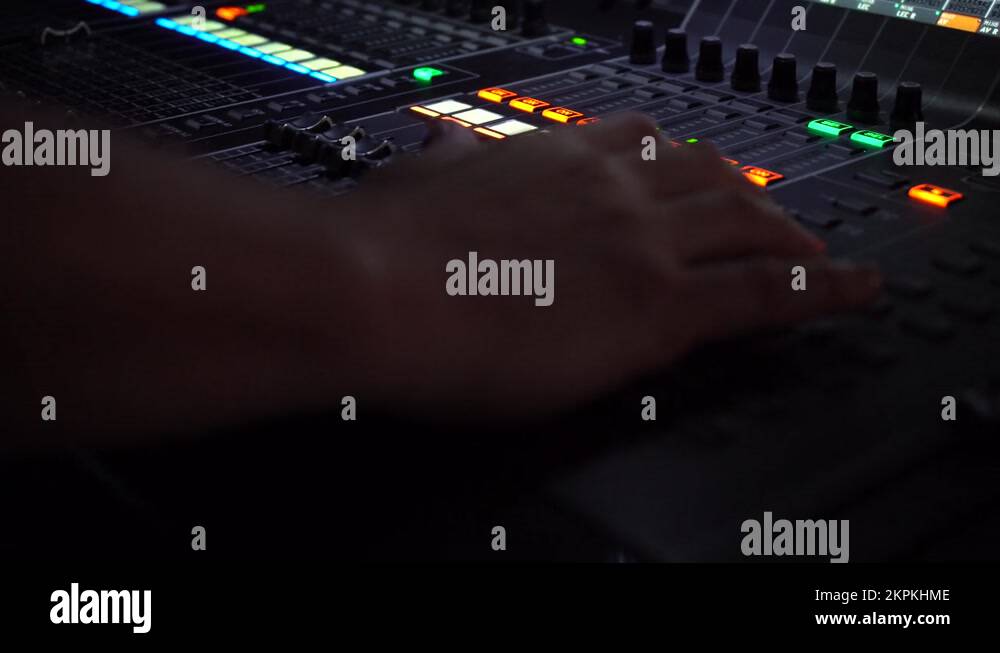 Soundboard levels Stock Videos & Footage - HD and 4K Video Clips - Alamy