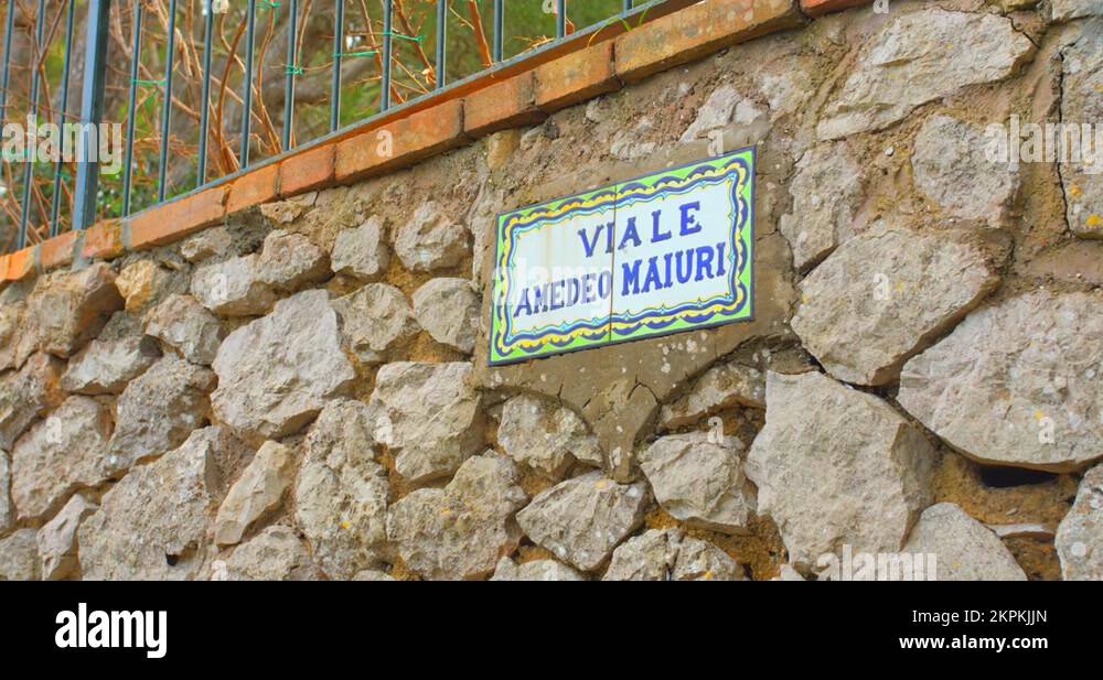 Capri sign Stock Videos & Footage - HD and 4K Video Clips - Alamy
