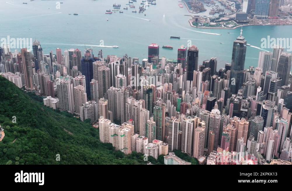 Victoria harbour viewpoint Stock Videos & Footage - HD and 4K Video ...