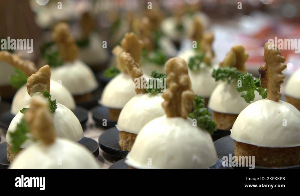 Bread canape Stock Videos & Footage - HD and 4K Video Clips - Alamy
