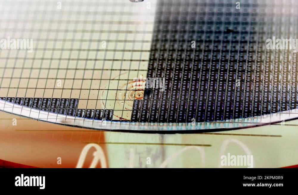 Pick up silicon die in die attach machine in semiconductor ...