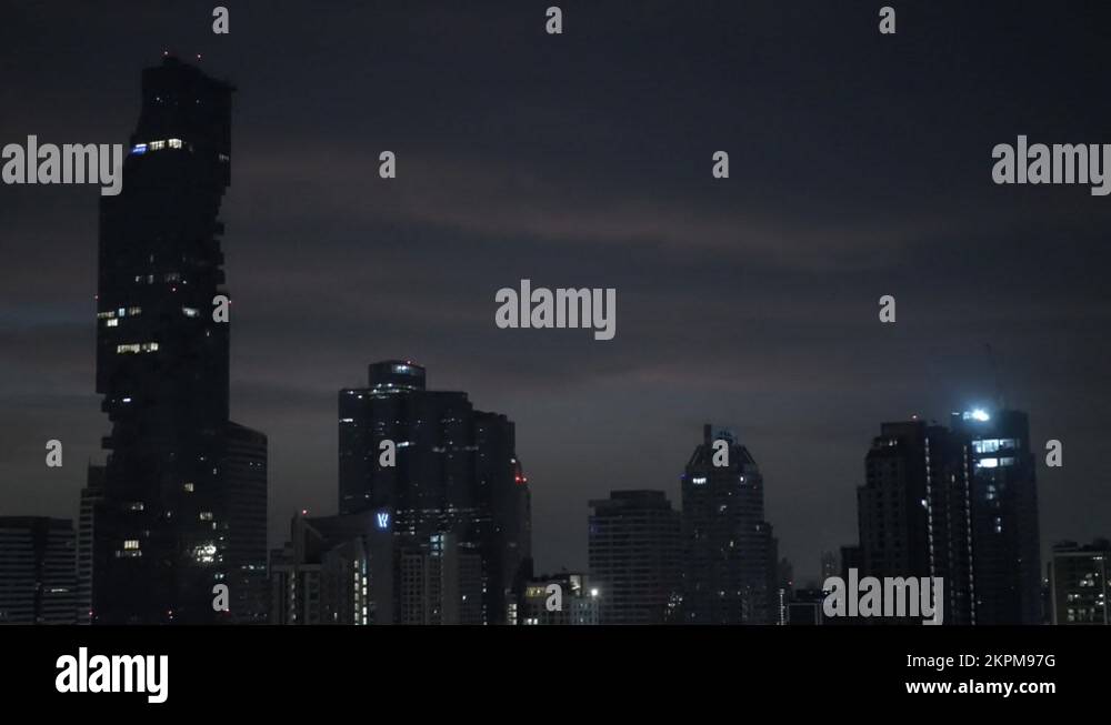 High rise building night view Stock Videos & Footage - HD and 4K Video ...