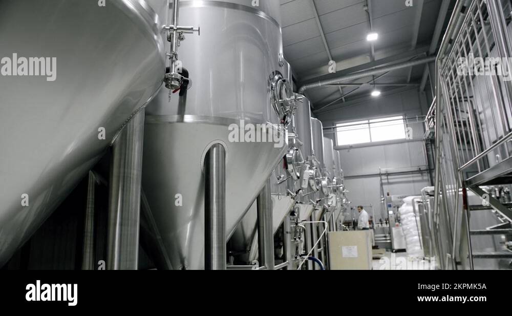 Fermentation vats factory Stock Videos & Footage - HD and 4K Video ...