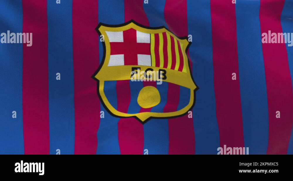 Fc barcelona flag Stock Videos & Footage - HD and 4K Video Clips - Alamy