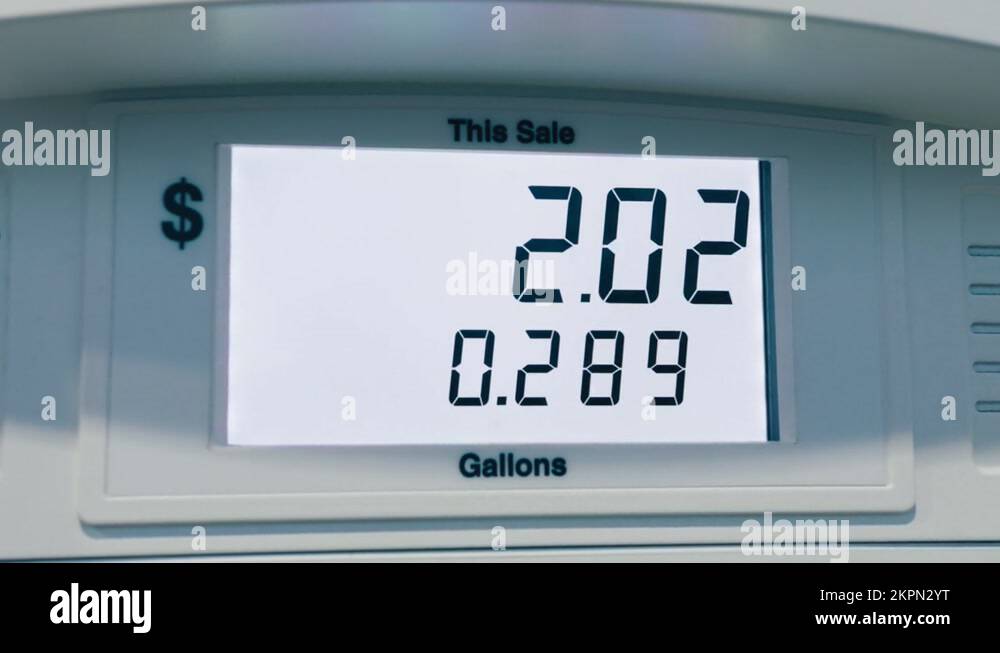 Gas Station with historical maximum cost of seven dollars per gallon of ...