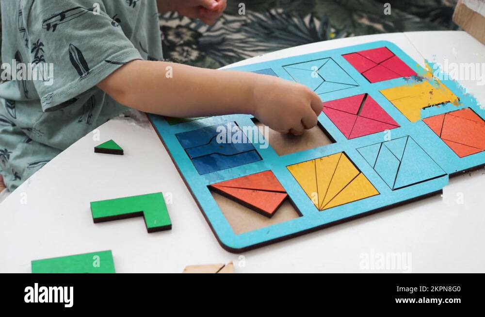 Child tangram Stock Videos & Footage - HD and 4K Video Clips - Alamy