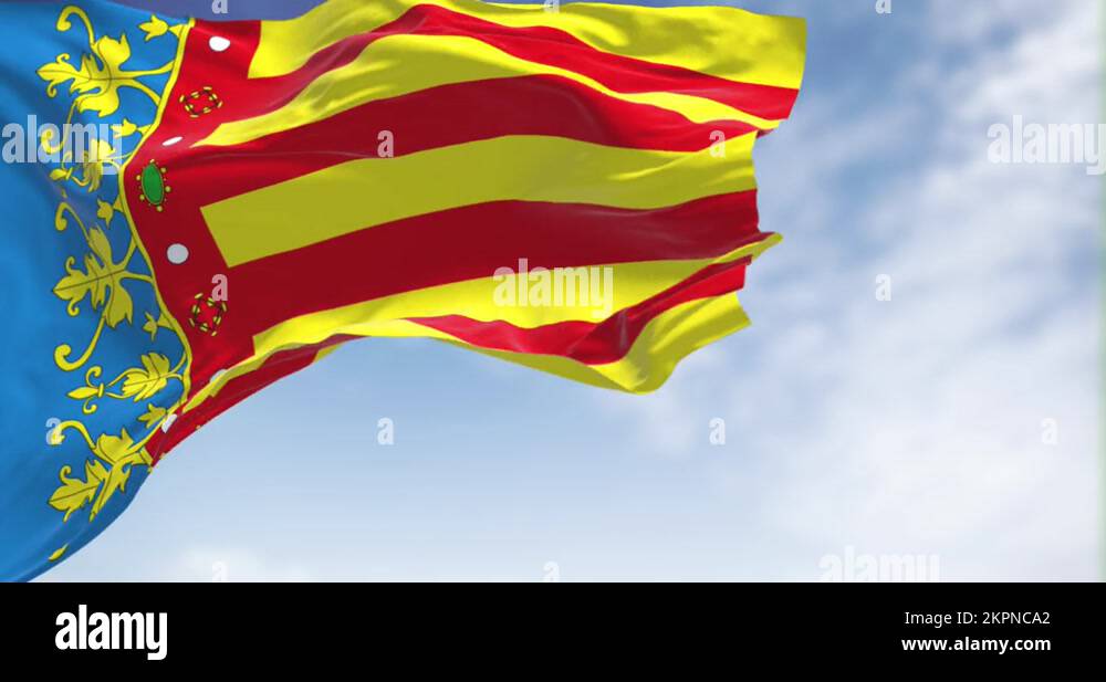 Valencian community flag Stock Videos & Footage - HD and 4K Video Clips ...
