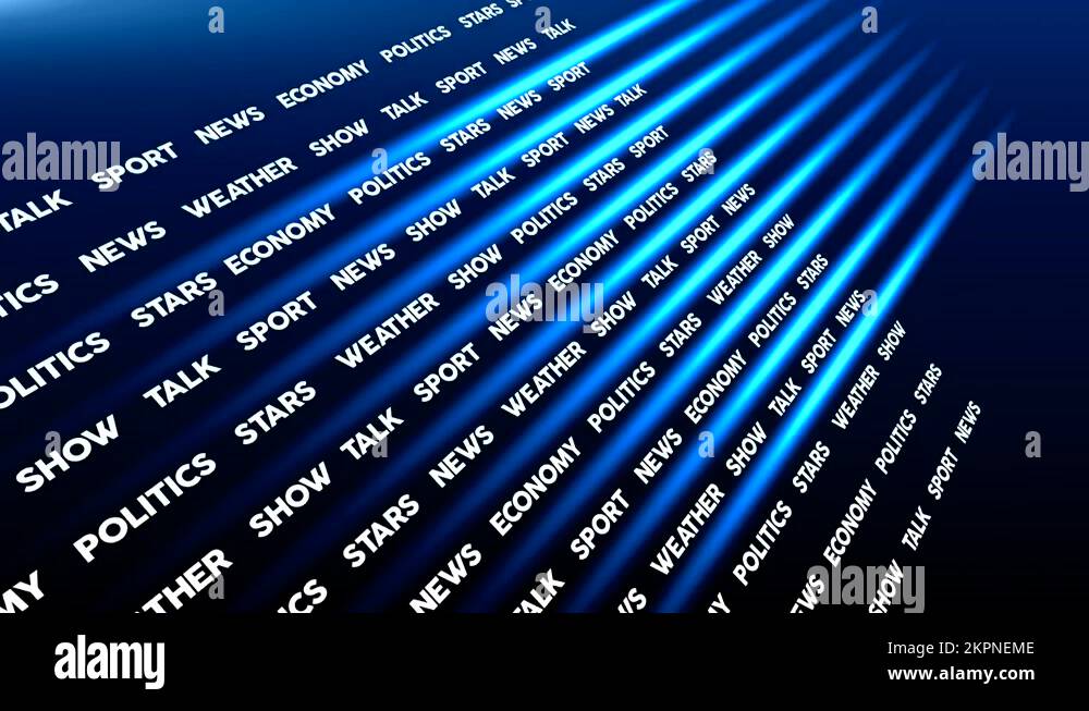 Map. Content. Media icons. Opener for Information Stock Video Footage ...