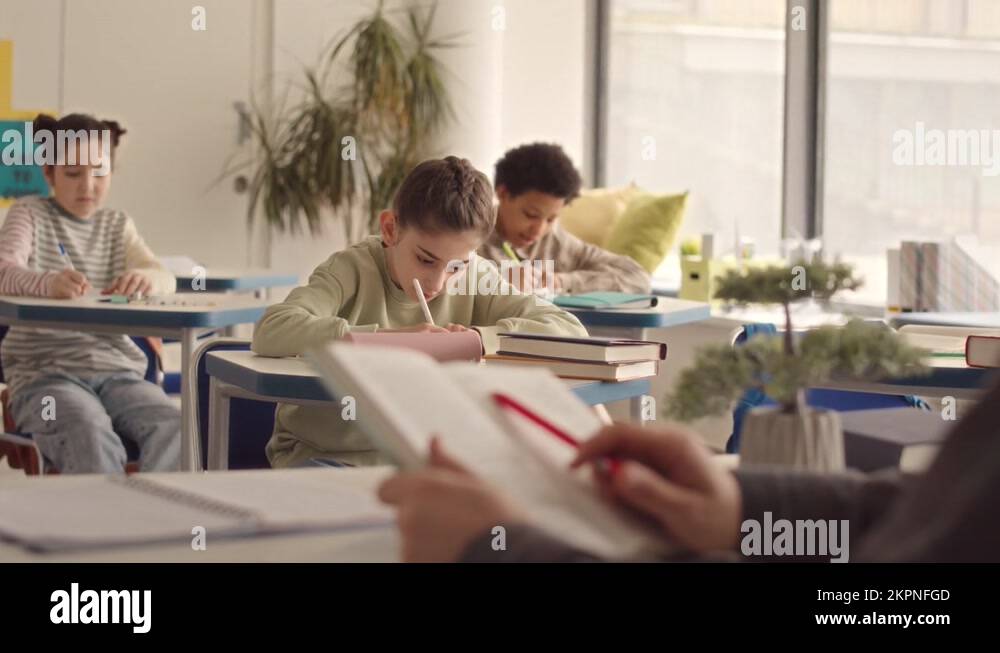 Multiethnic school girls classroom Stock Videos & Footage - HD and 4K ...