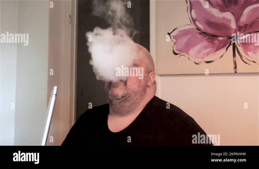 Man smoking sheesha water pipe Stock Videos & Footage - HD and 4K Video ...