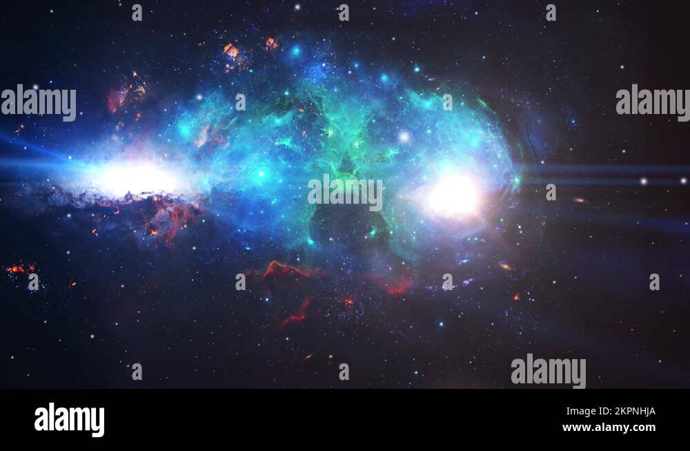 galaxies that are in the vastness of the space 4k Stock Video Footage ...