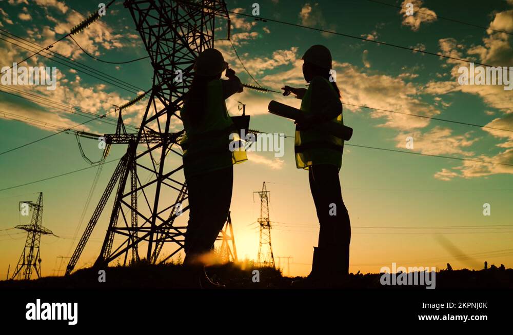 Maintenance of power lines Stock Videos & Footage - HD and 4K Video ...