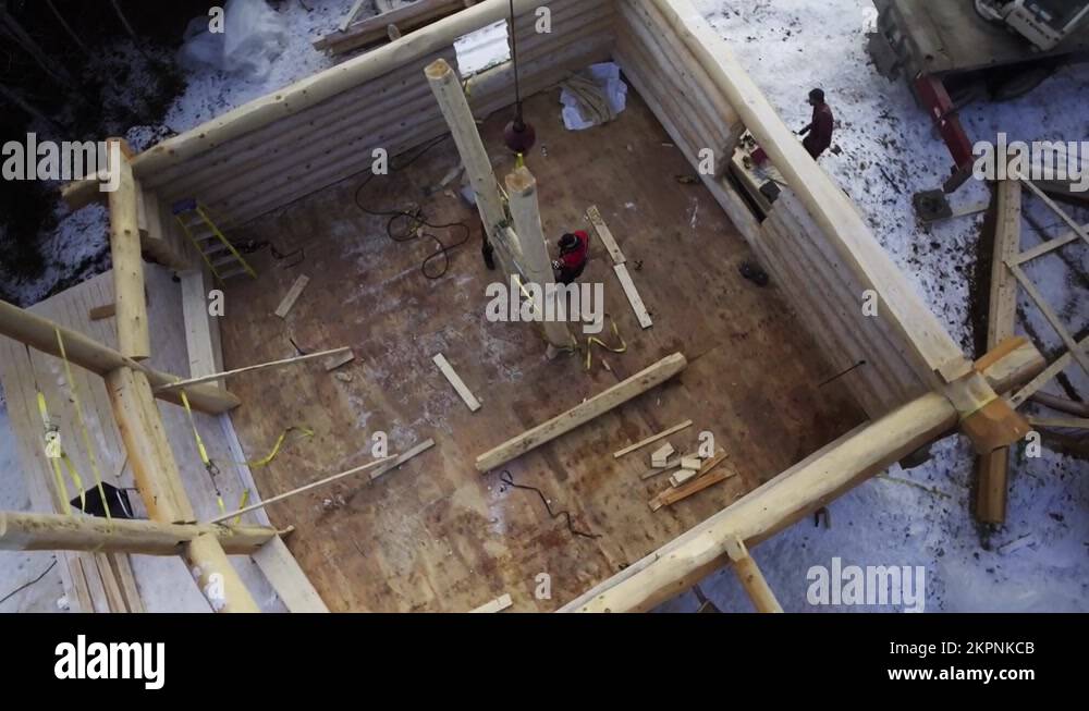 Log cabin construction Stock Videos & Footage - HD and 4K Video Clips ...