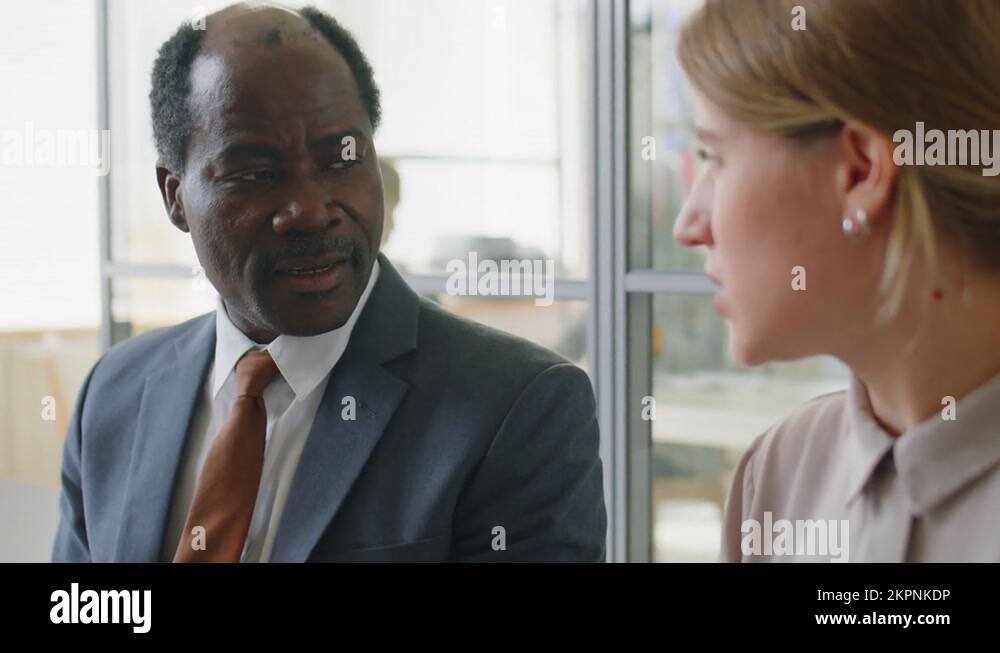 Applicants Speaking in Line before Visa Interview in Embassy Stock ...