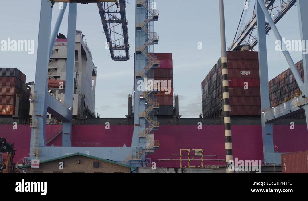 Stack of shipping containers Stock Videos & Footage - HD and 4K Video ...
