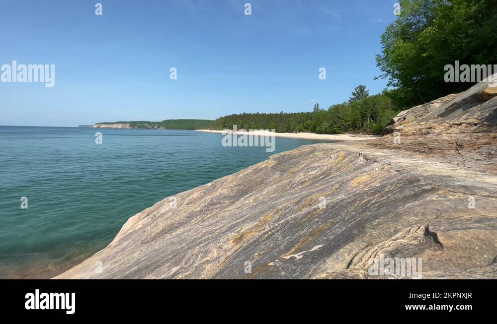 Pictured rock national lakeshore Stock Videos & Footage - HD and 4K ...