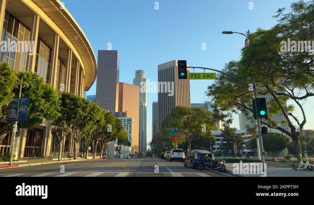 Downtown tree lined street Stock Videos & Footage - HD and 4K Video ...