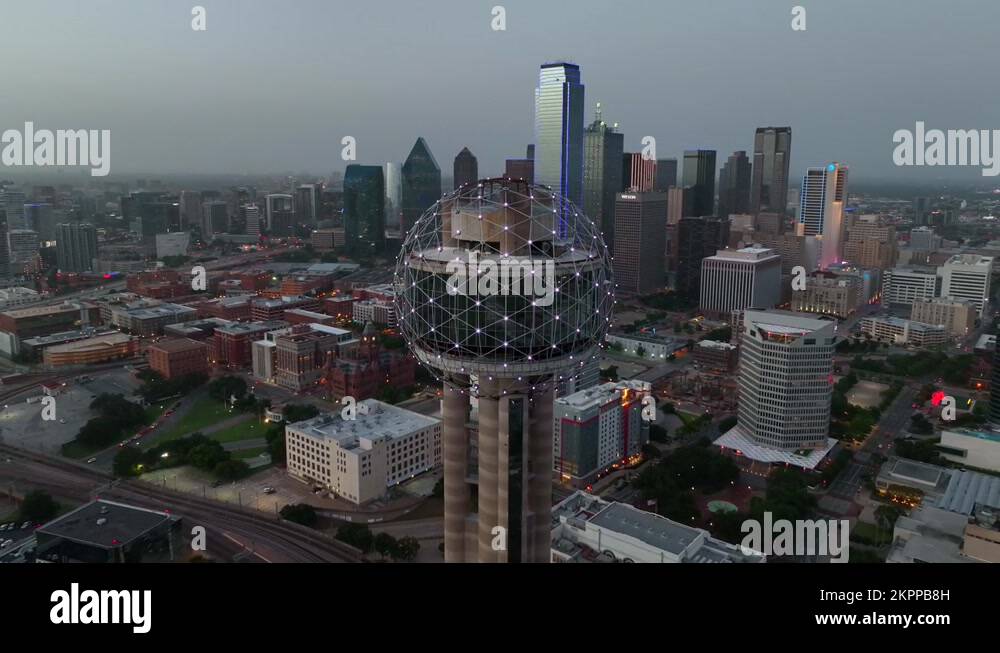 Dallas city skyline reunion tower Stock Videos & Footage - HD and 4K ...