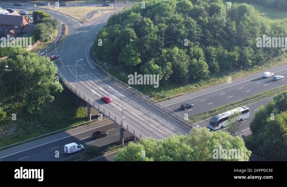 An aerial view of the m62 motorway Stock Videos & Footage - HD and 4K ...