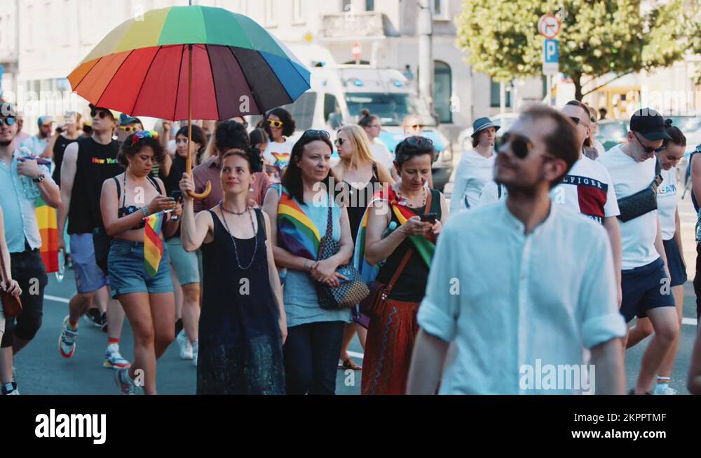 Warsaw pride parade Stock Videos & Footage - HD and 4K Video Clips - Alamy