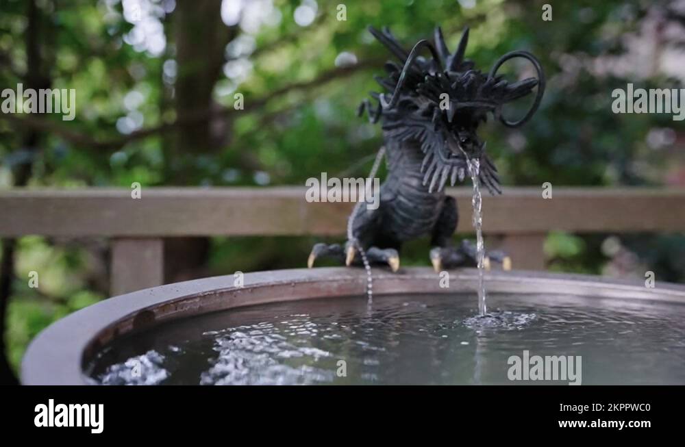 Japanese hand washing fountain Stock Videos & Footage - HD and 4K Video ...