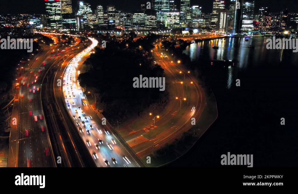 Perth city at night Stock Videos & Footage - HD and 4K Video Clips - Alamy