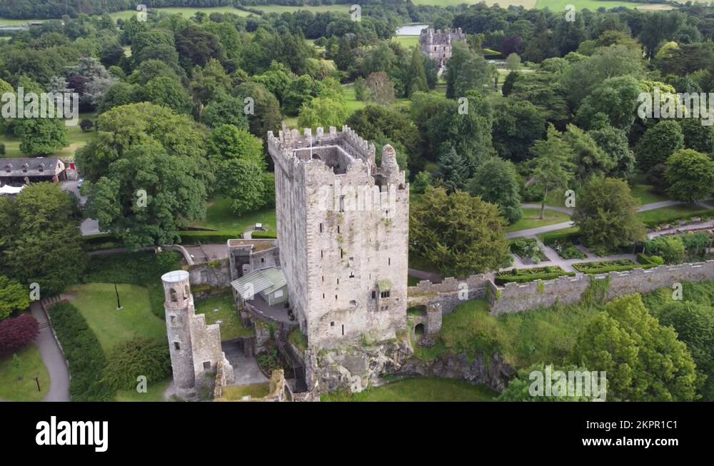 Blarney castle aerial Stock Videos & Footage - HD and 4K Video Clips ...