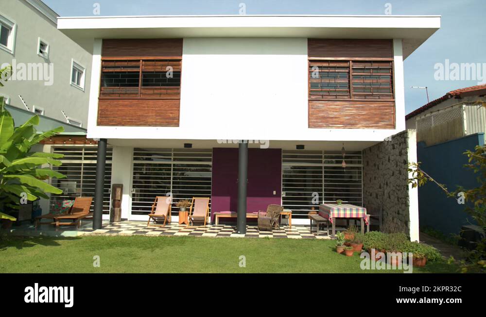 Modern backyard architecture Stock Videos & Footage - HD and 4K Video ...