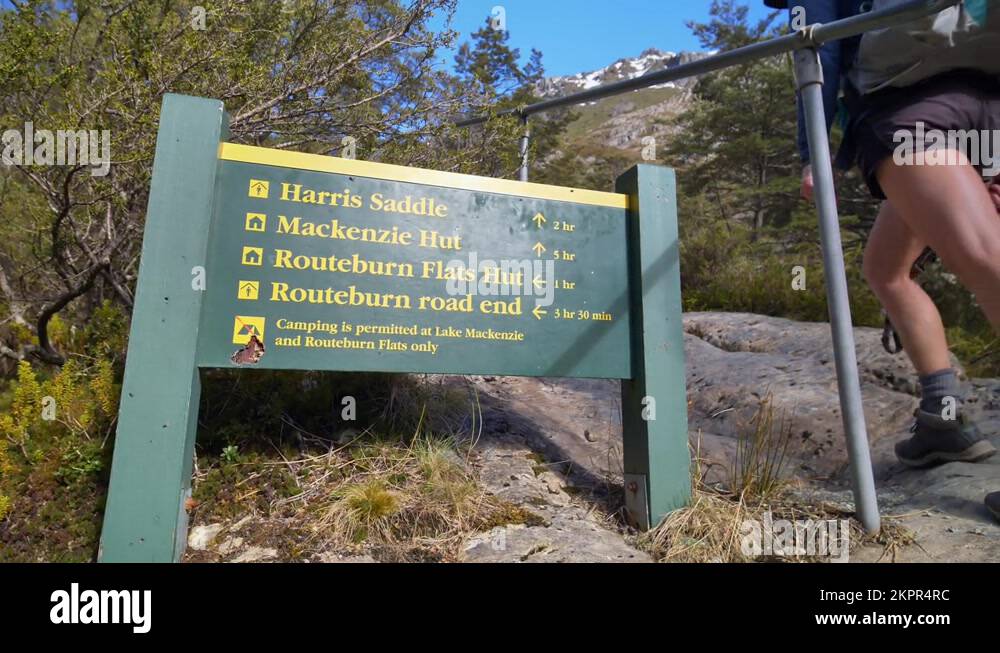 Sign board for hiker Stock Videos & Footage - HD and 4K Video Clips - Alamy