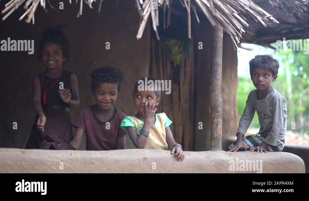 poor triable kid of Karnataka India Maharashtra Indian nose running ...