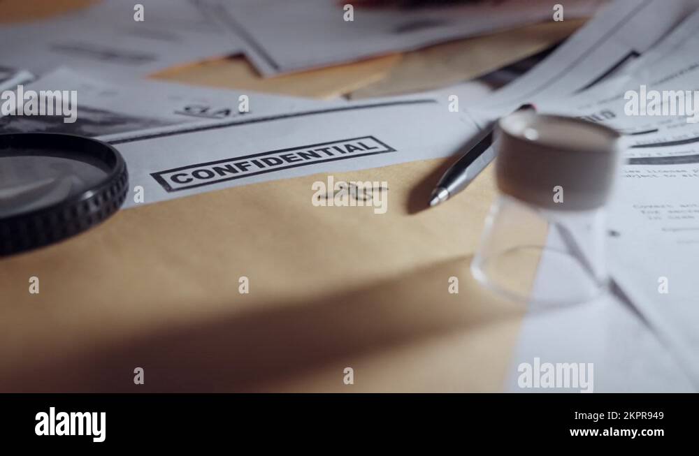 Confidential paper Stock Videos & Footage - HD and 4K Video Clips - Alamy