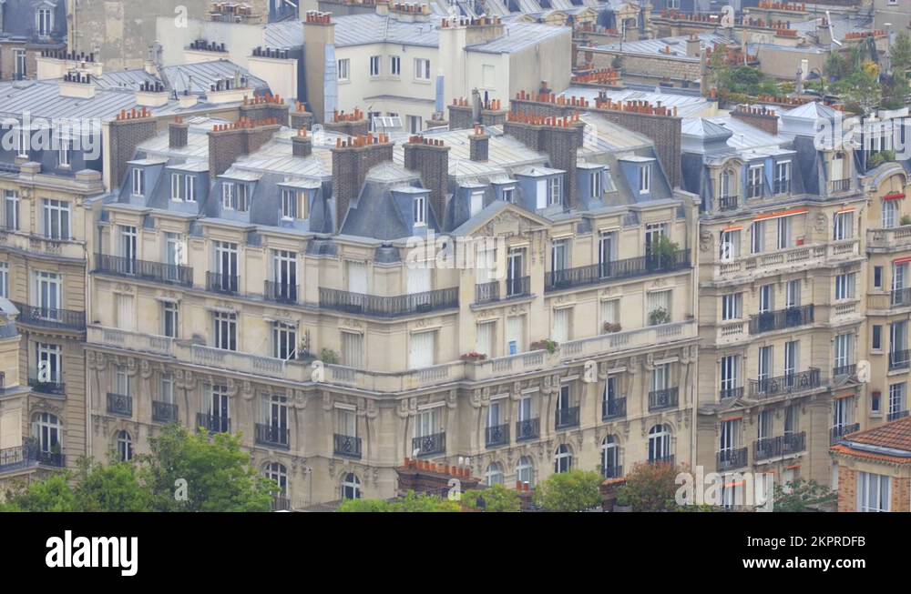 France paris haussmannian building Stock Videos & Footage - HD and 4K ...