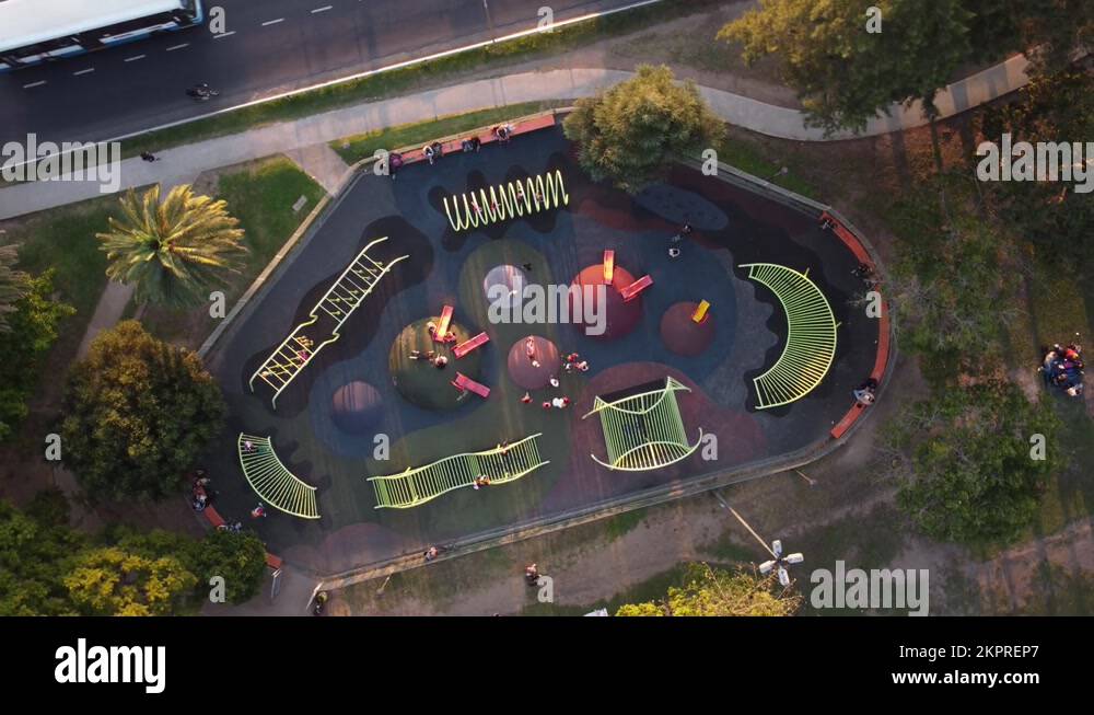 Children playing in playground illustration Stock Videos & Footage - HD ...