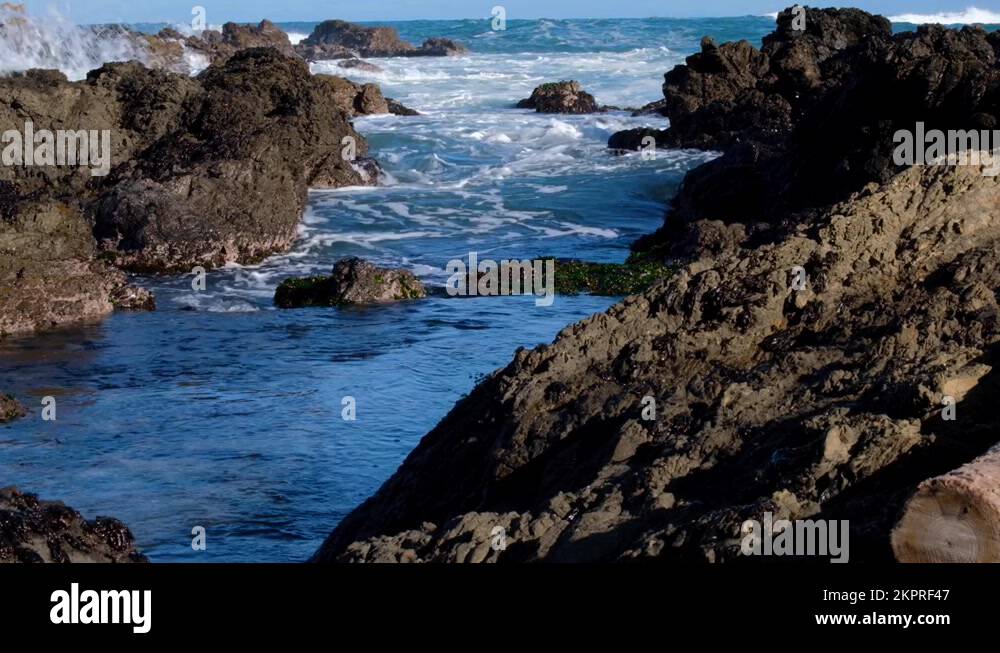 Tide rolling in white rocks Stock Videos & Footage - HD and 4K Video ...